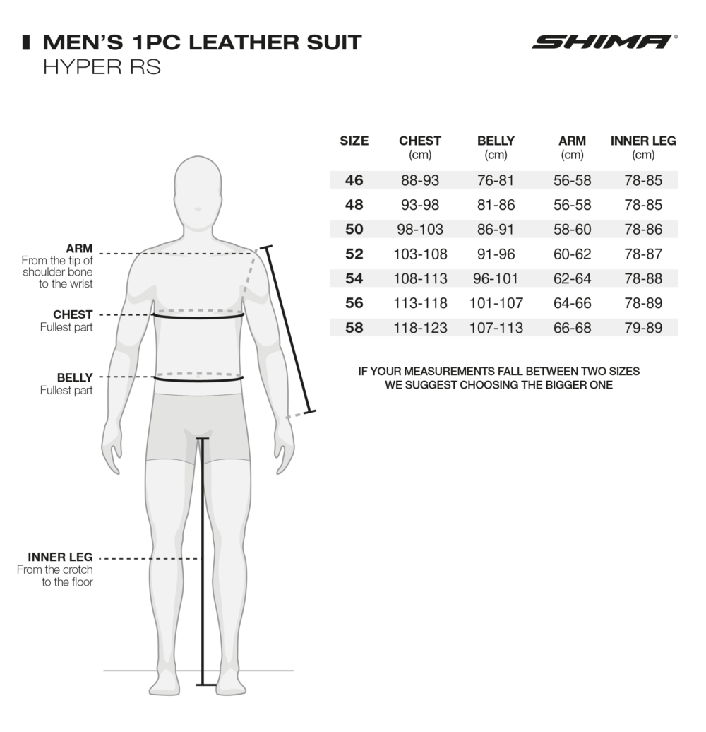 One-piece leather suit HYPER RS | SHIMA